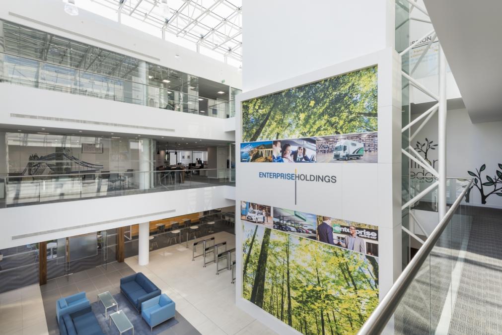 Enterprise rent a car office UK, Fourfront Group company | United Workplace