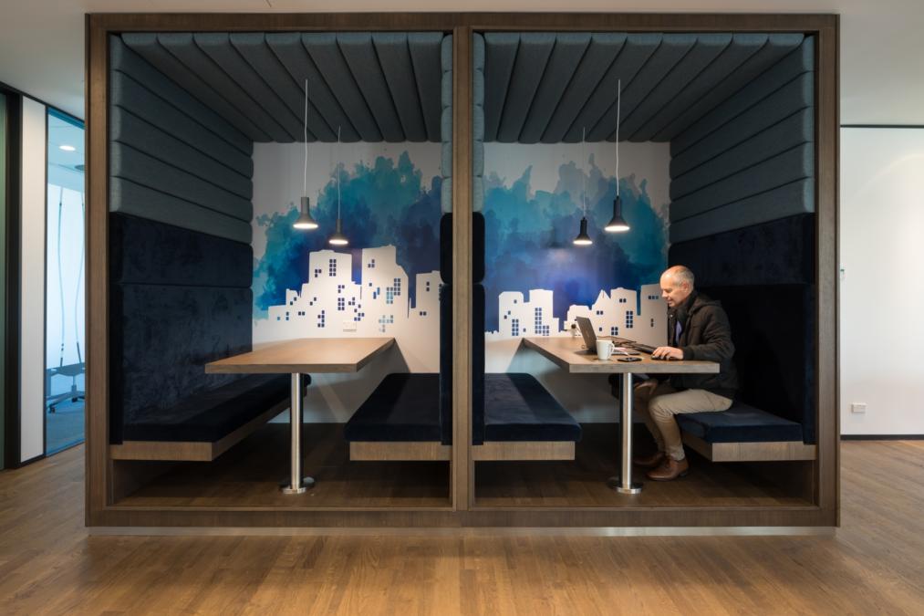 Amicus designs Regus Auckland, office design Australia | United Workplace